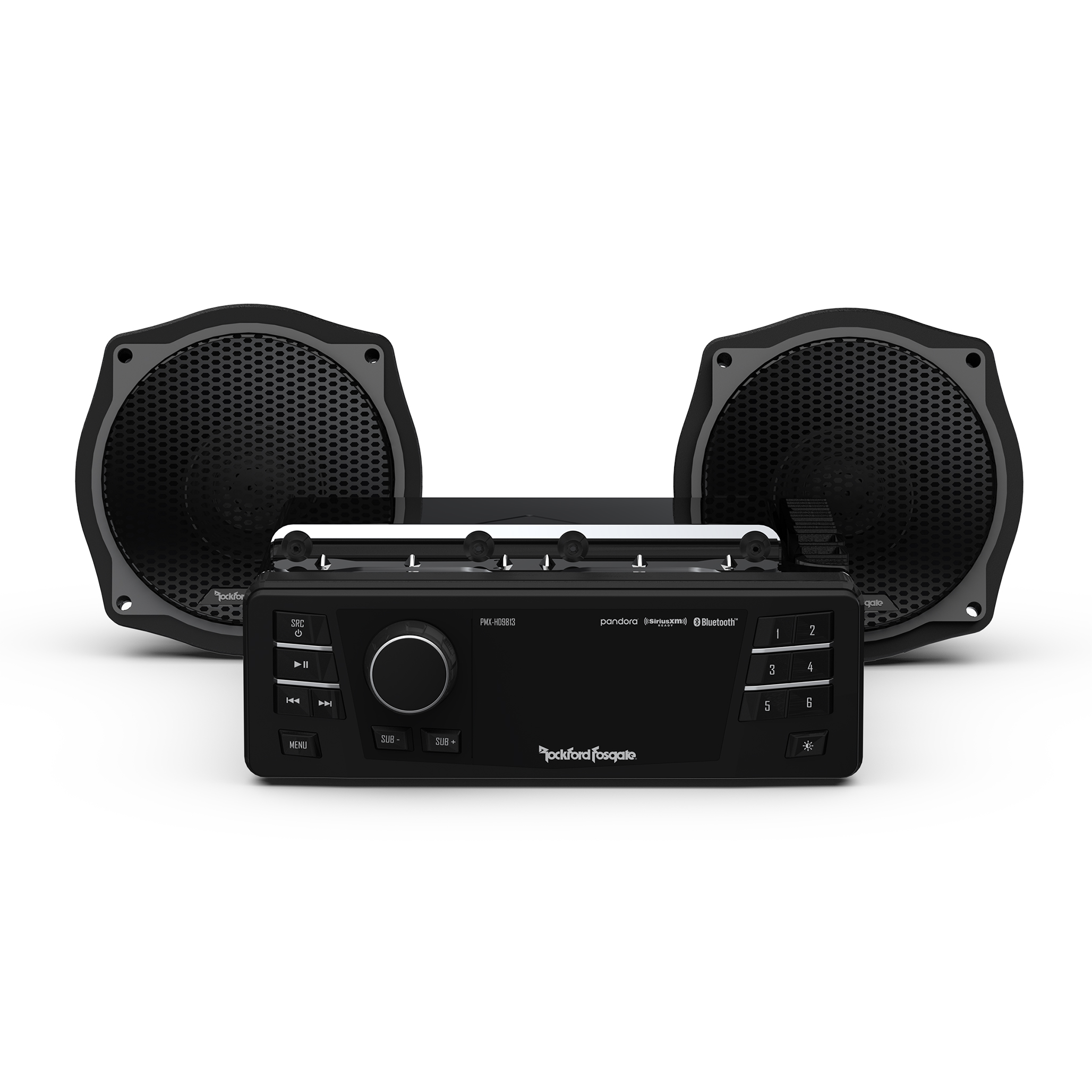 Rockford Fosgate HD9813SG-STAGE3 1998-2013 Street Glide Head Unit ...