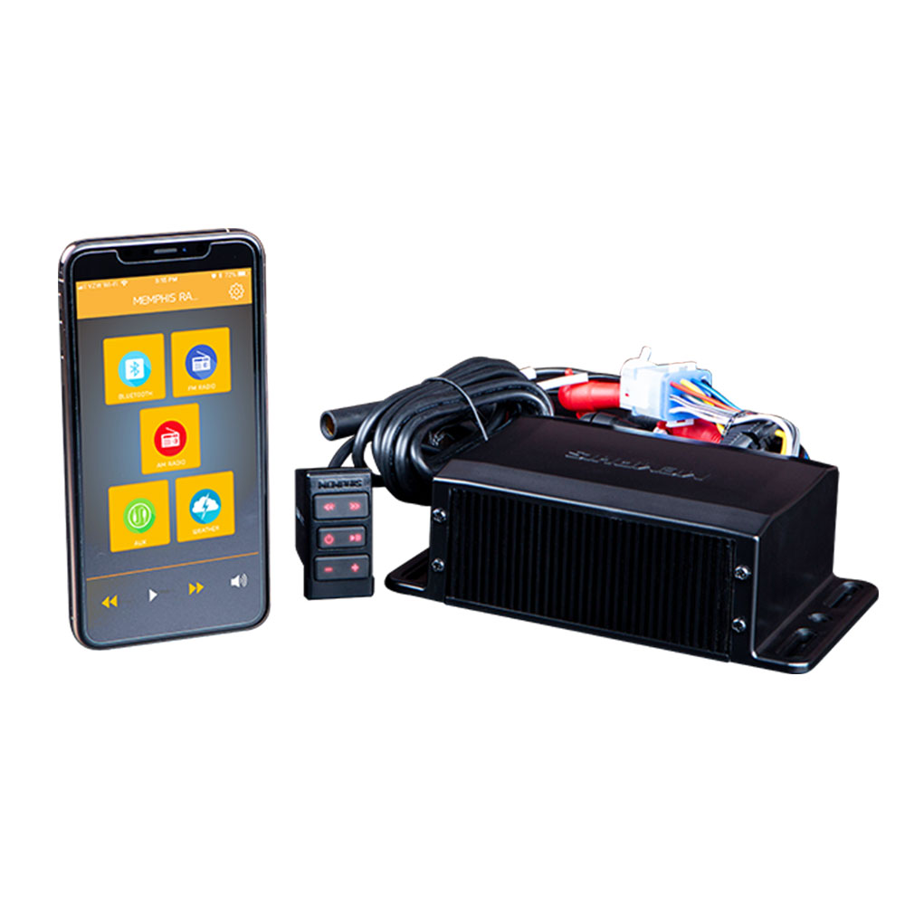 Memphis App Based Black Box Media Center - Marine Stereo